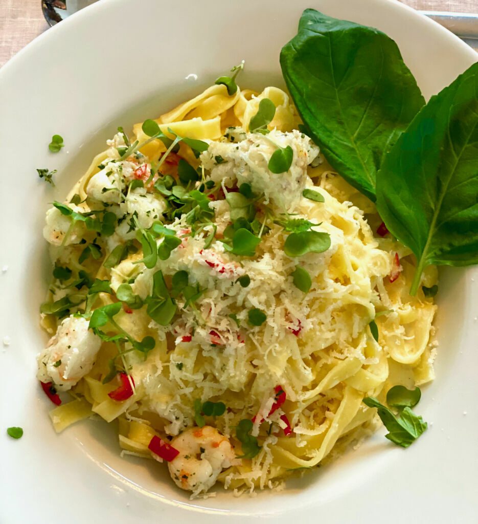 Humarpasta að hætti Sjafnar - GulurRauðurGrænn&Salt